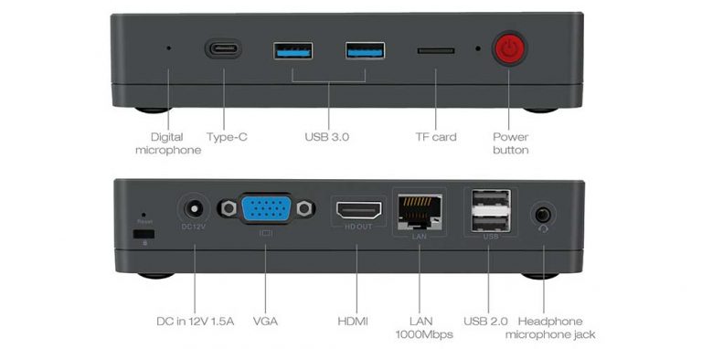 Beelink S1 Mini PC with Windows 10, 4GB RAM and Voice Control in $199 ...