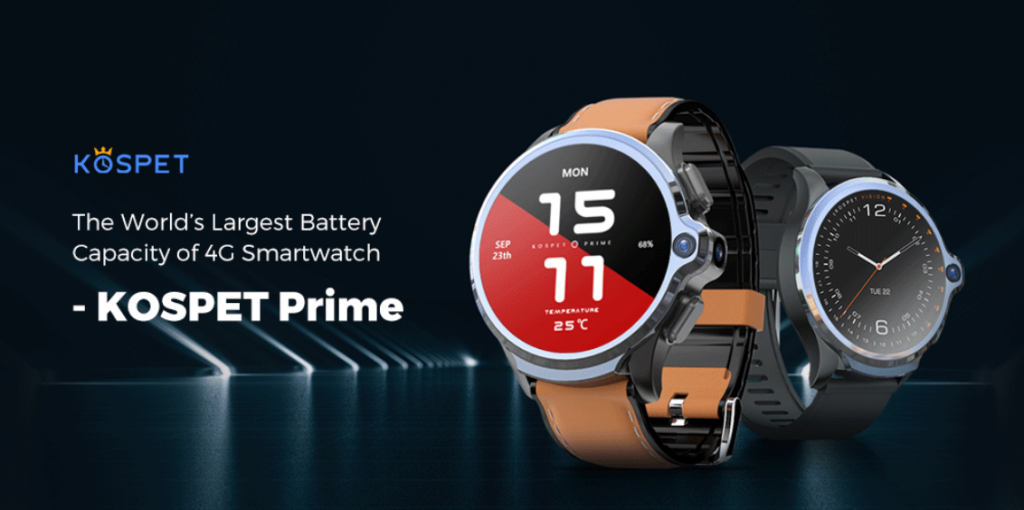 KOSPET Prime 4G Smart Watch Phone Offered For $159 Only | Techniblogic