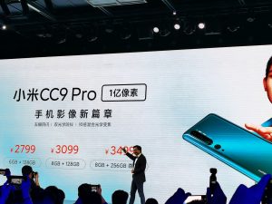 Xiaomi CC9 Pro with World's First 108MP Camera Phone Launched ...