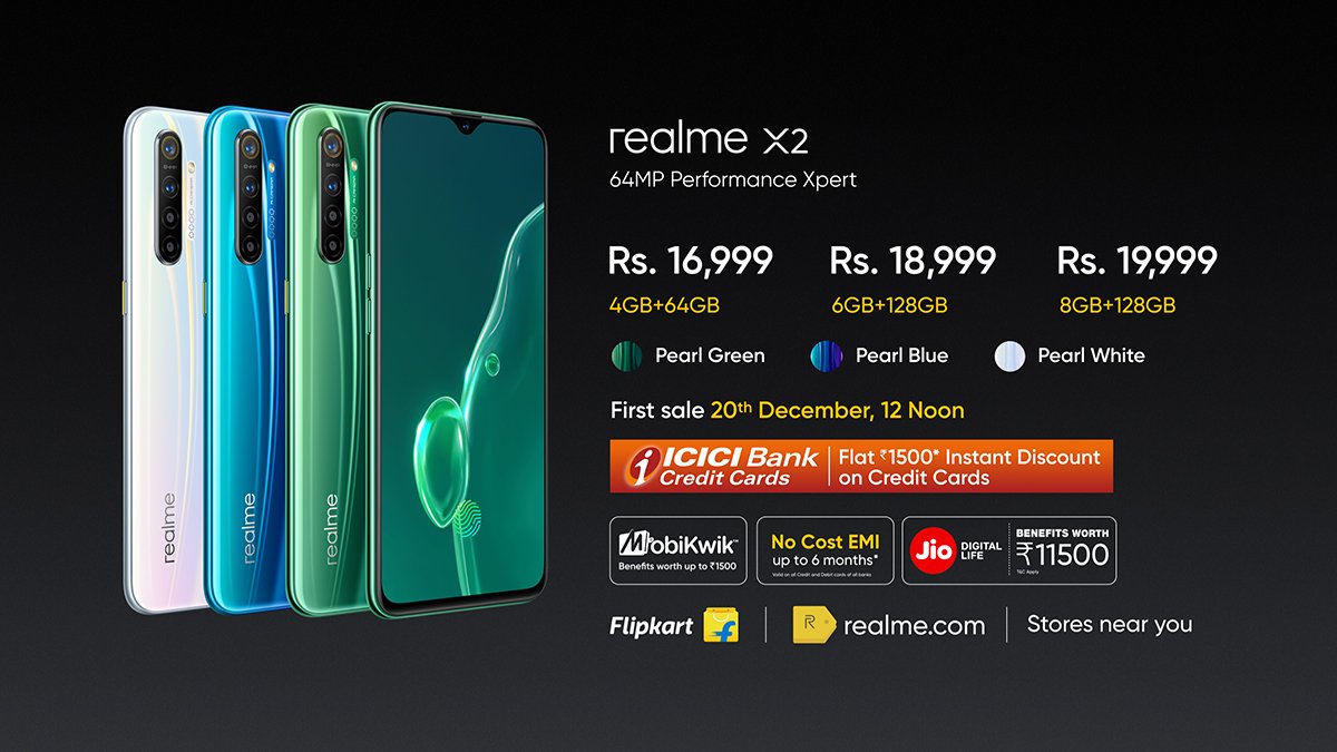 Realme X2 With Quad Rear Cameras & Snapdragon 730G Launched in India ...