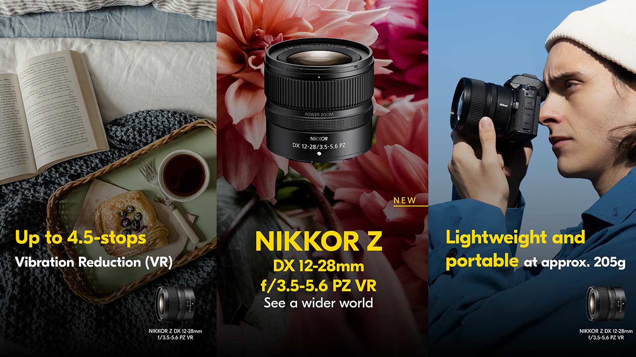Nikon releases NIKKOR Z DX 12-28mm f/3.5-5.6 PZ VR with Widest Lens ...