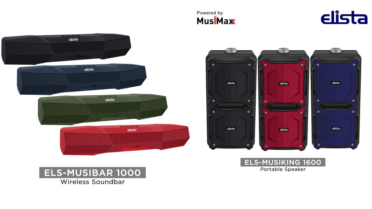 Elista Portable Speakers Launched with Immersive Sound and 5-Hour ...